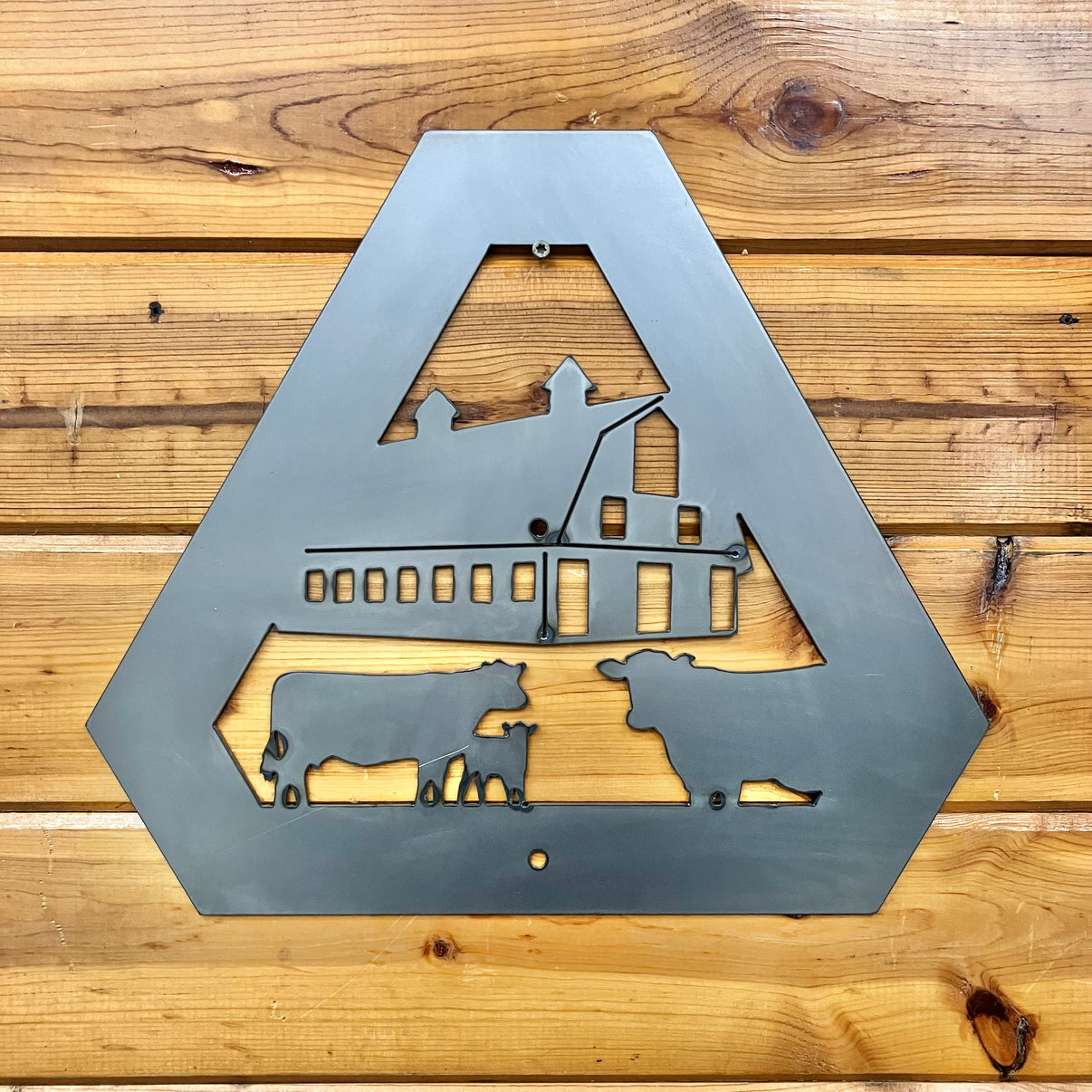 Farm Slow Moving Vehicle Sign – Mastodon Metal Works
