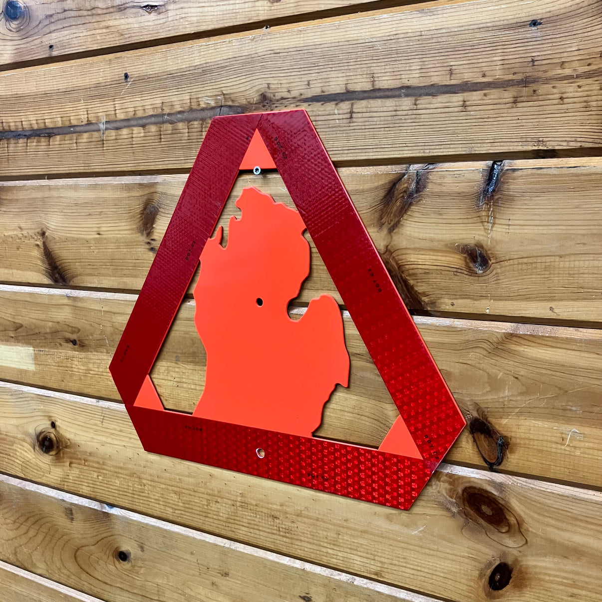 Michigan Slow Moving Vehicle Sign – Mastodon Metal Works